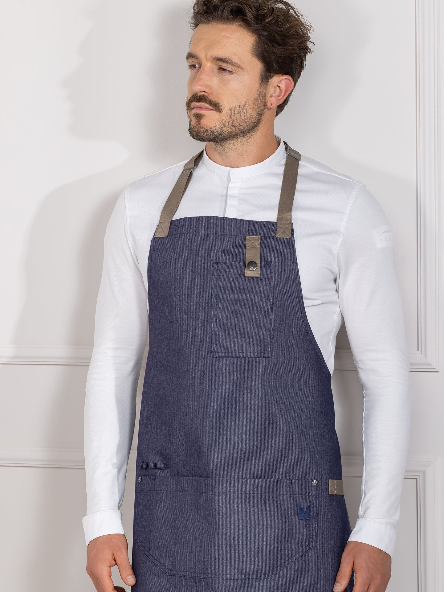 Denim aprons | High quality | Le Nouveau Chef Americas