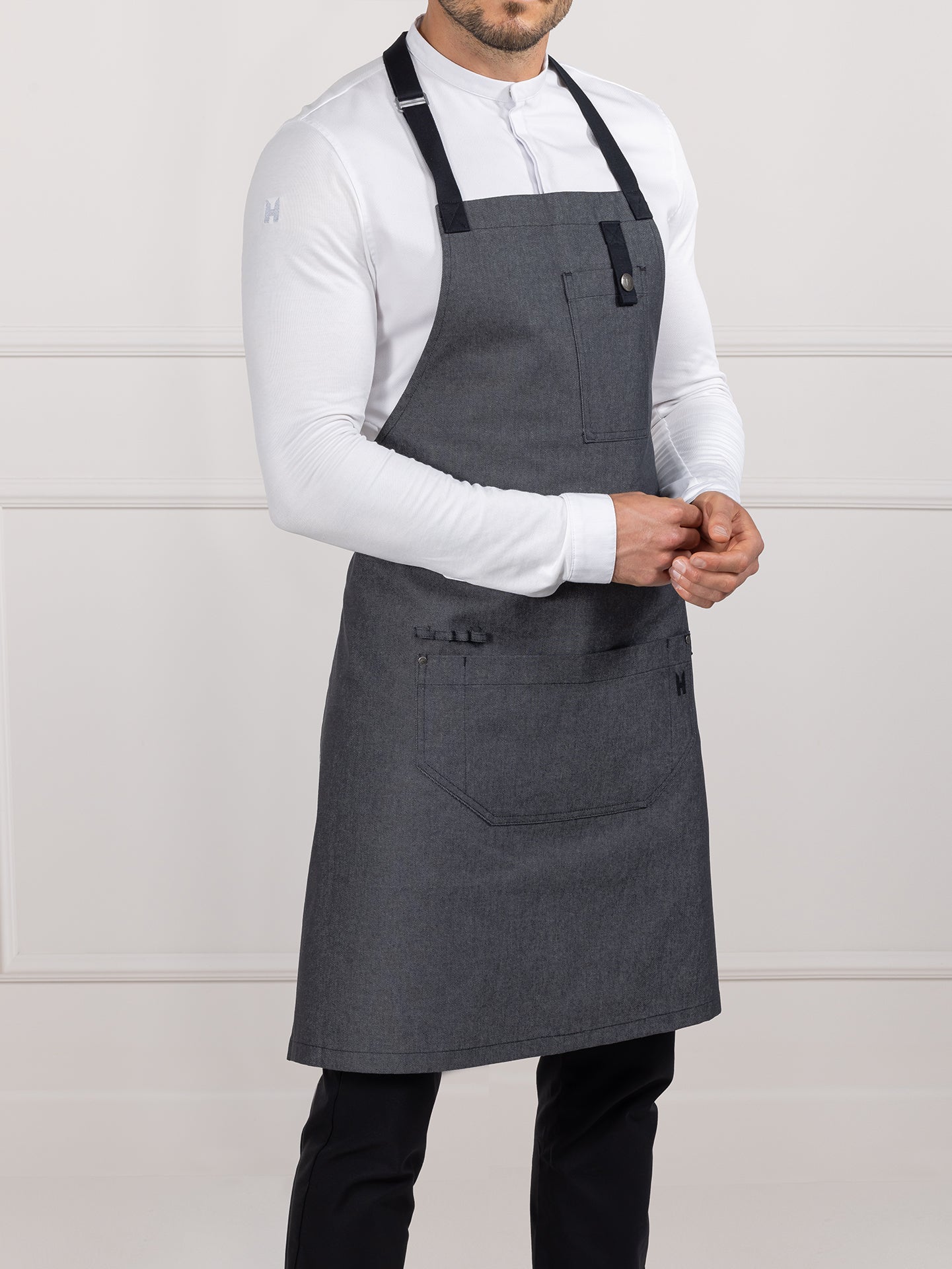 Men's chef aprons | High quality | Le Nouveau Chef Americas