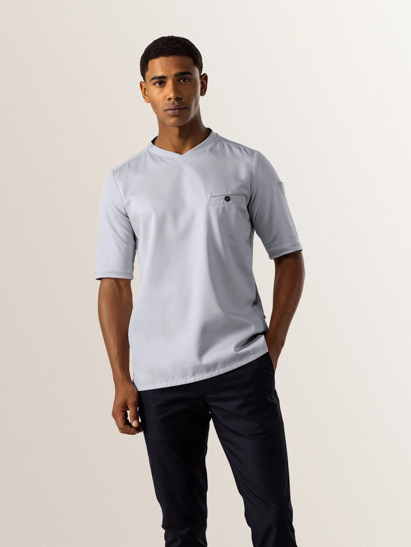 Short sleeve chef uniforms | High quality | Le Nouveau Chef Americas