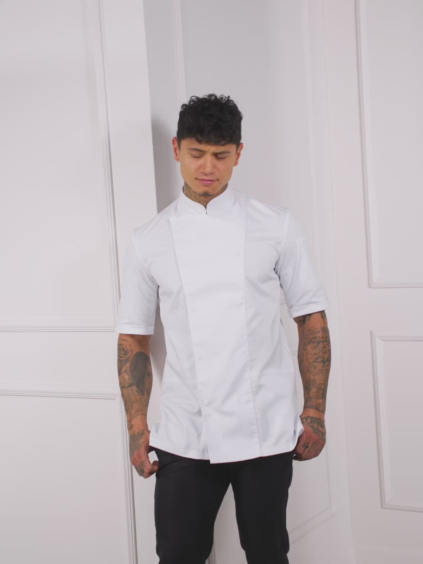Chef Jacket Men | Melvin White | Le Nouveau Chef